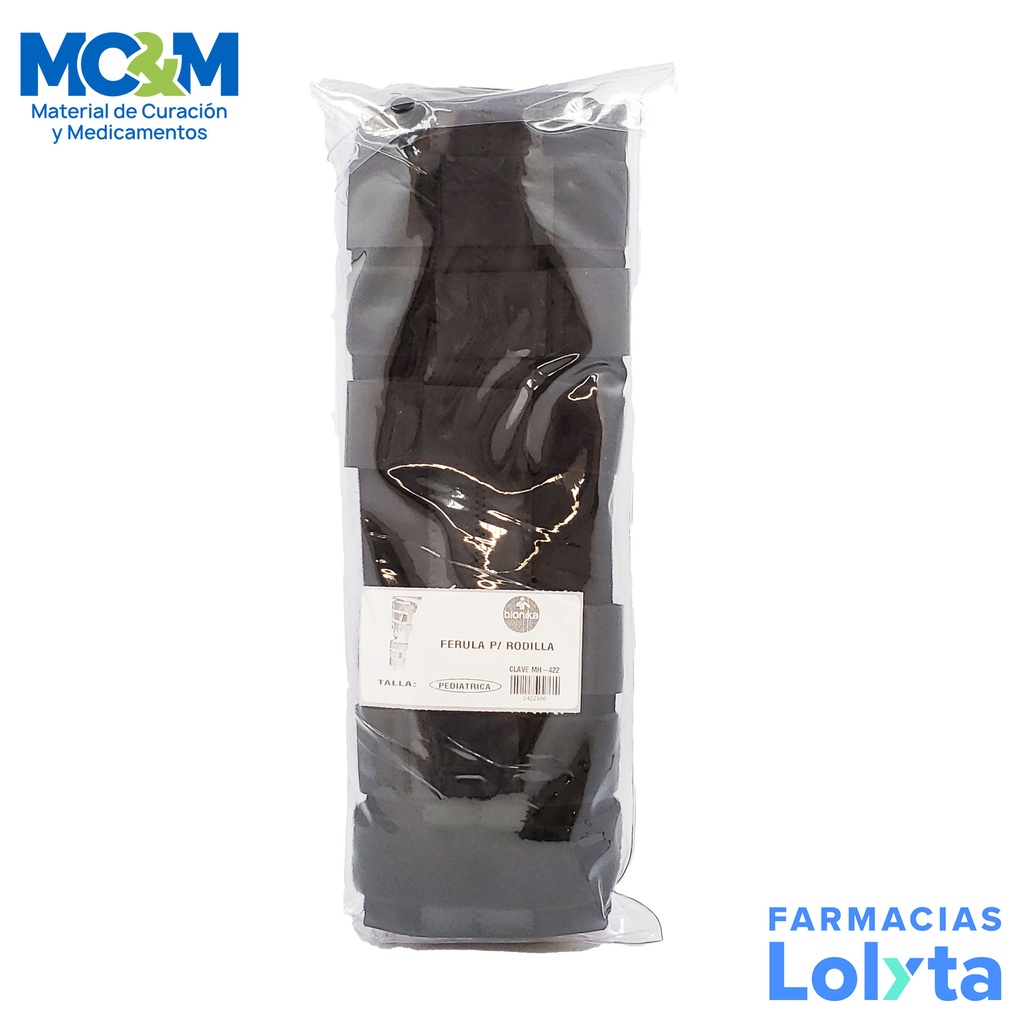 FERULA TRES PANEL PEDIATRICA MH-422 BIONIKA | Website Farmacias Lolyta